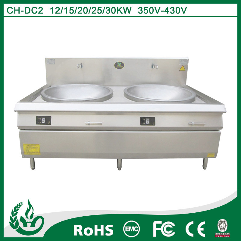induction and halogen cooker heavy duty 25kw FCC+CE+CC