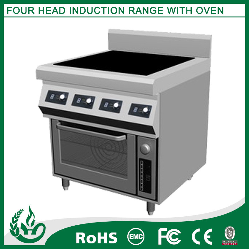 Induction Range with Oven